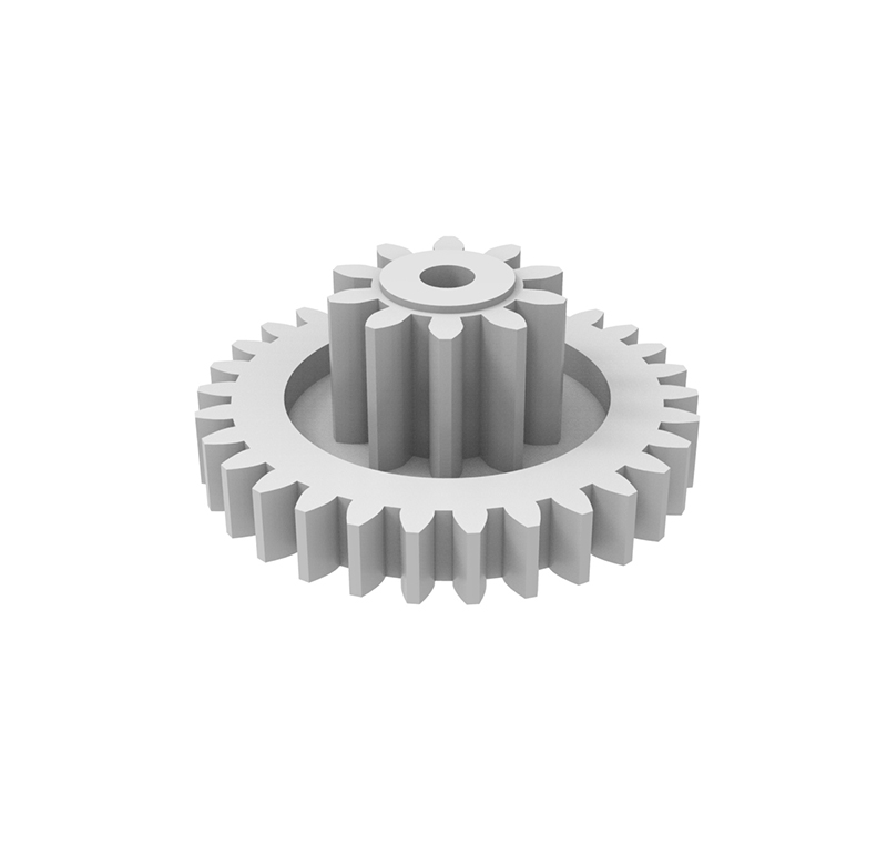 Plastic gear Module 0.700, Teeth 38Z, Shape helical, ref. 007253 ...